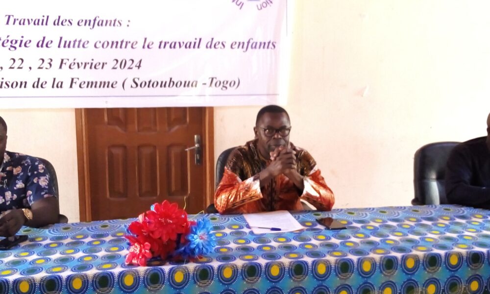 La FESEN s’engage à mettre fin aux travaux des enfants à Sotouboua ...